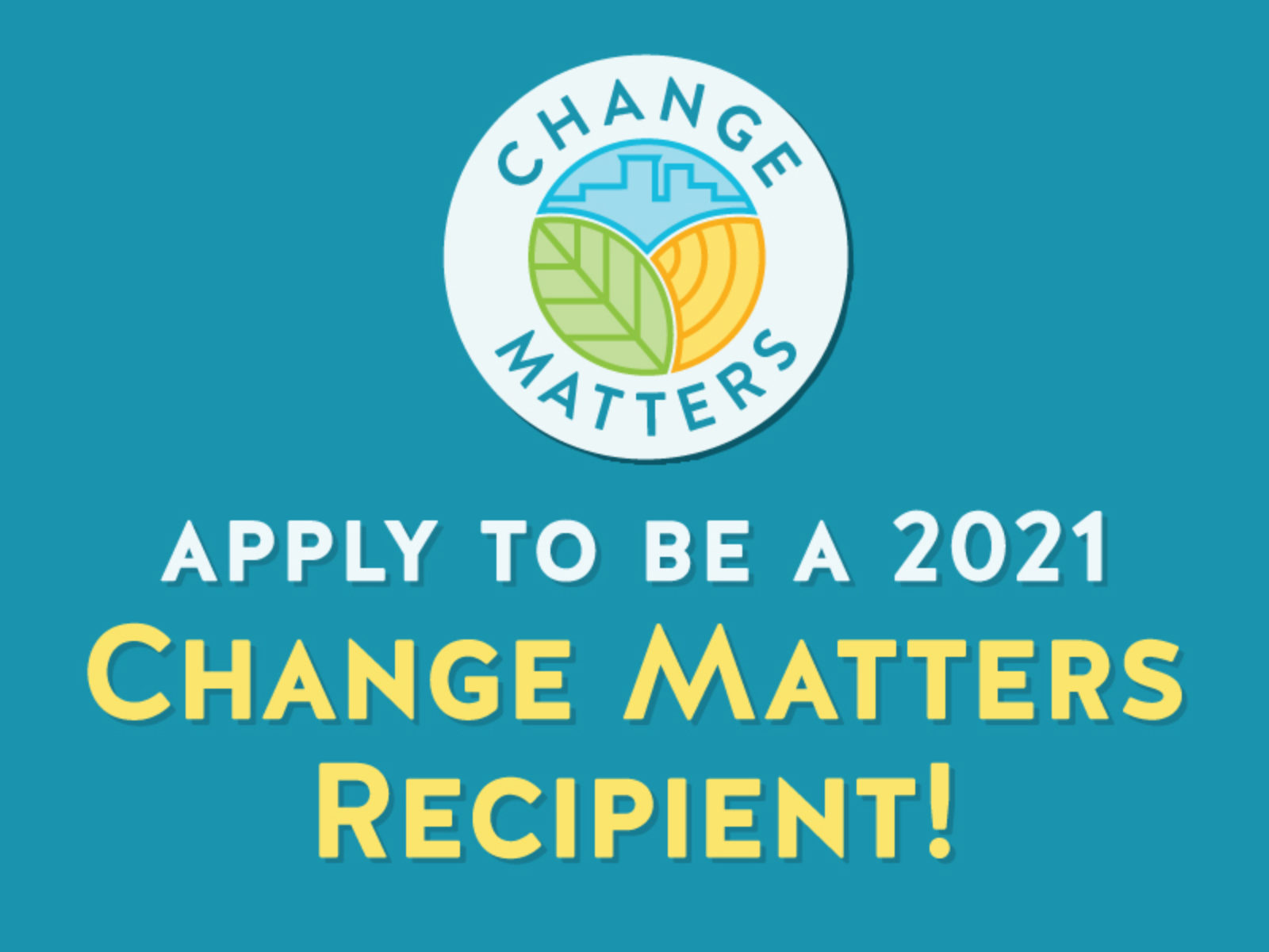 2021 Change Matters Application - Wedge Community Co-ops