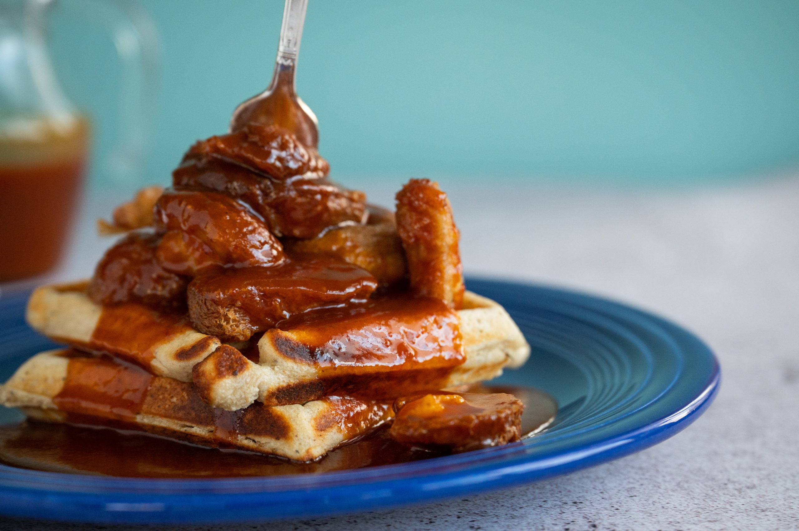 VEGAN BLACK-EYED PEA WAFFLES - Wedge Community Co-ops